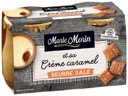 Score santé de MARIE MORIN ET SA CRÈME CARAMEL BEURRE SALÉ - Testachats ...